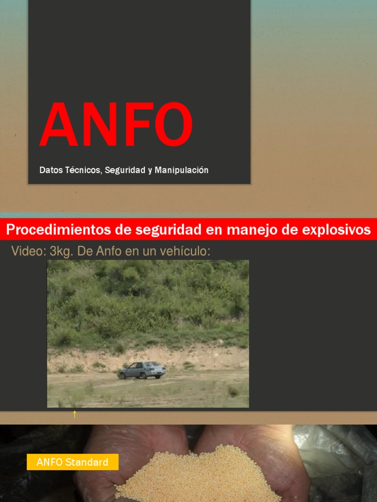 ANFO y HA | PDF | Química | Materiales