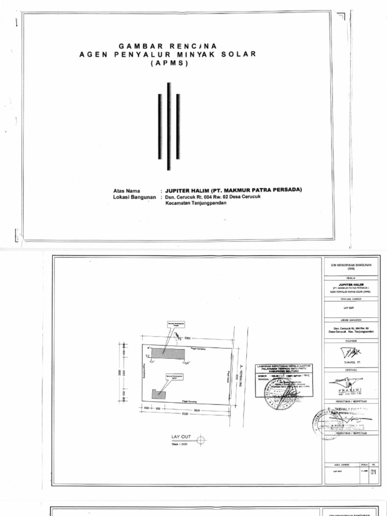 GAMBAR AN PT. MAKMUR PATRA PERSADA | PDF