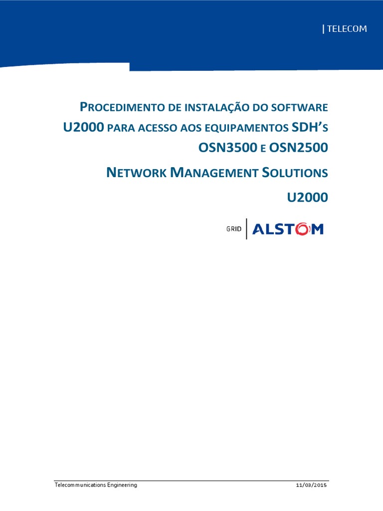 Procedimento de Instalação Do Software U2000 | PDF | Microsoft Windows ...