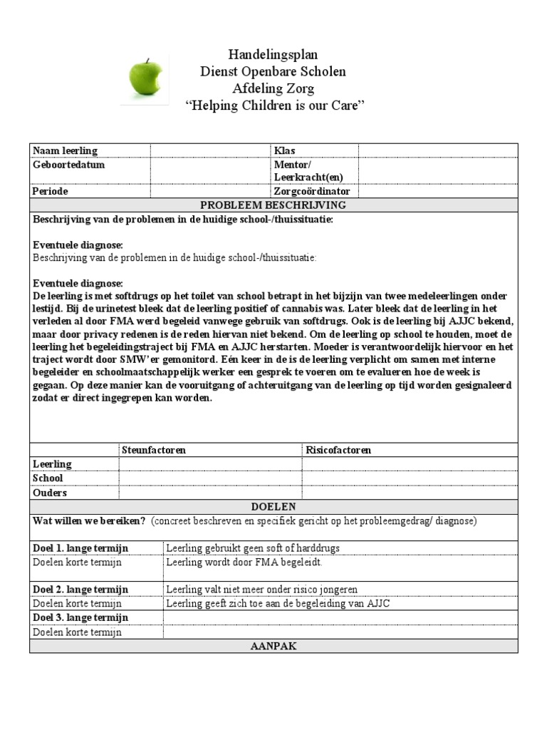 Handelingsplan 2017-2018 | PDF