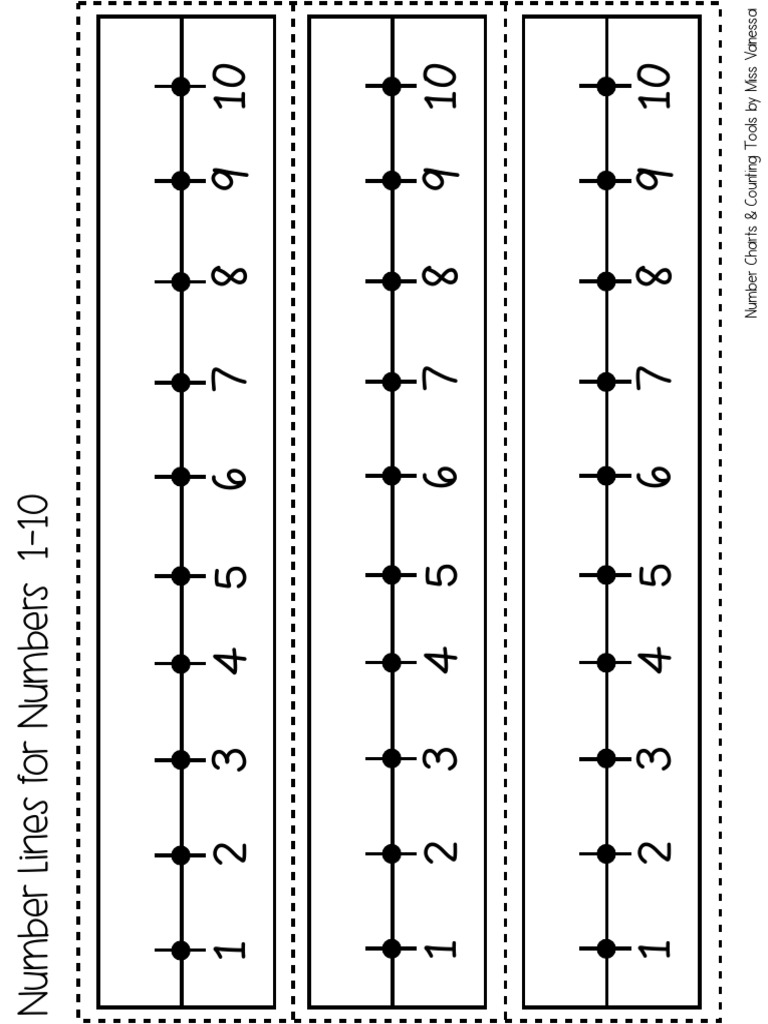 PrintableNumberChartsCountingChartsAndNumberLinesDistanceLearning 7 PDF ...