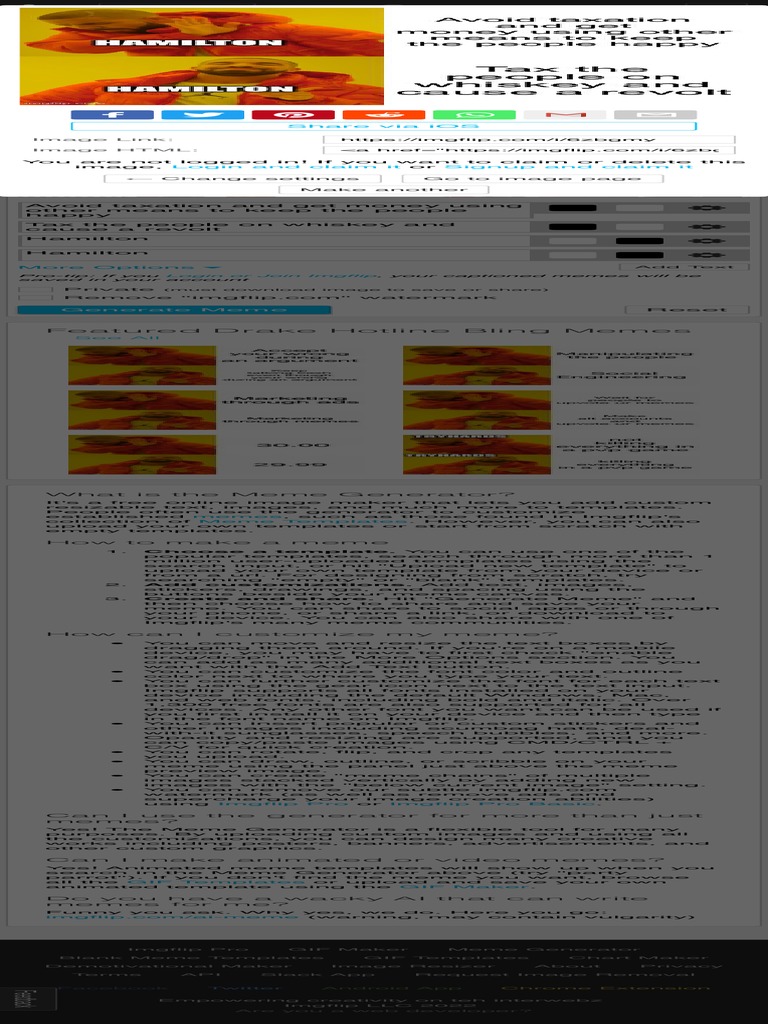 Meme Generator - Imgflip PDF | PDF | Computing | Internet
