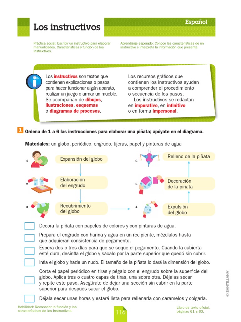 A1 Español - Los Instructivos | PDF