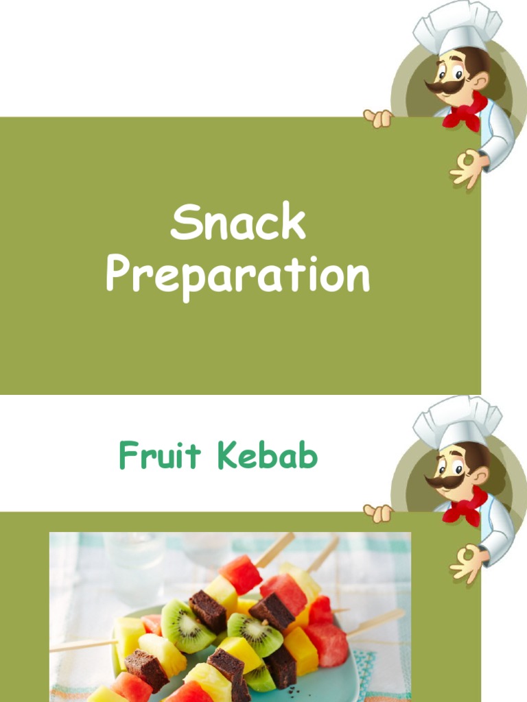Fruit Kebab Preparation Guide | PDF