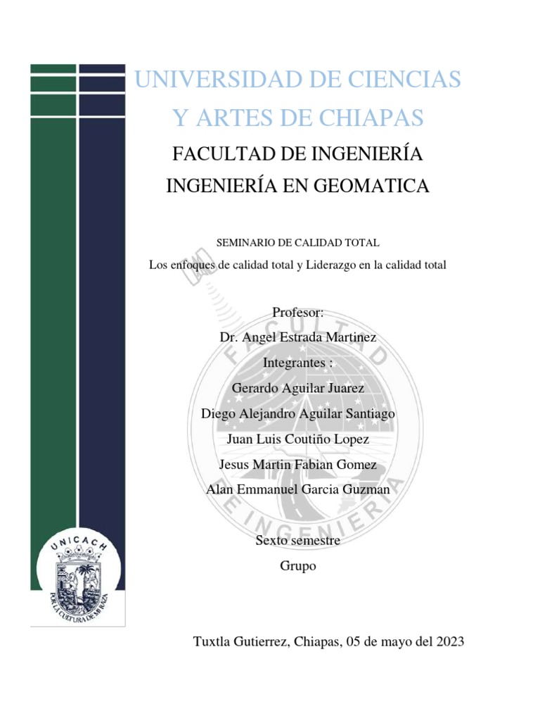 Los Enfoques de Calidad Total y Liderazgo en La Calidad Total | PDF | Calidad (comercial) | Iso 9000