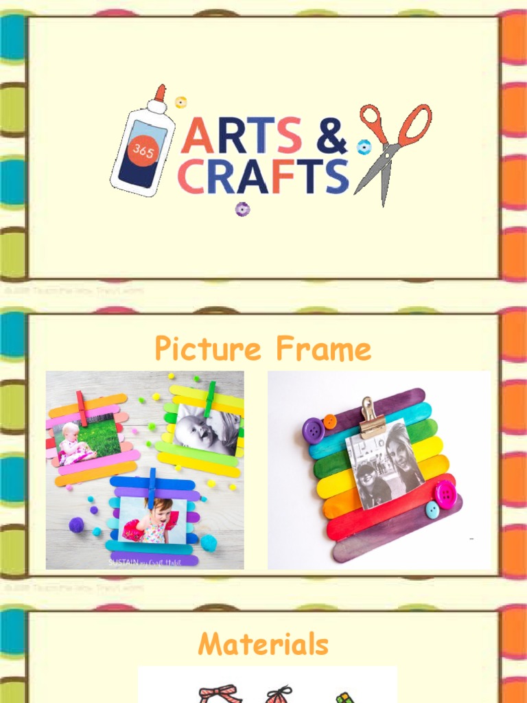 Picture Frame (Popsicle Sticks) | PDF