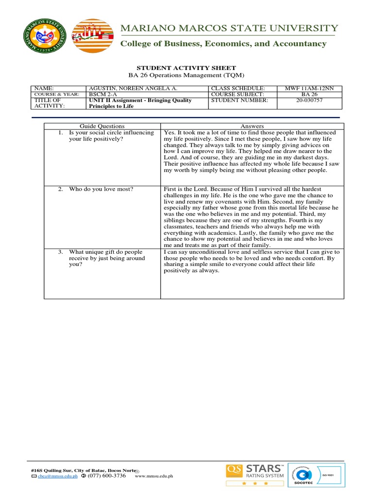 A2-U2 AgustinNoreenAngela | PDF
