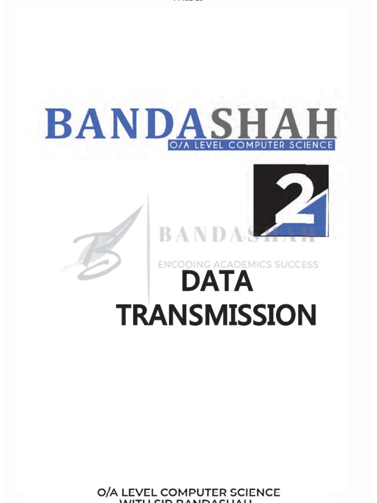 Chapter 2 Data Transmission | PDF | Encryption | Duplex ...