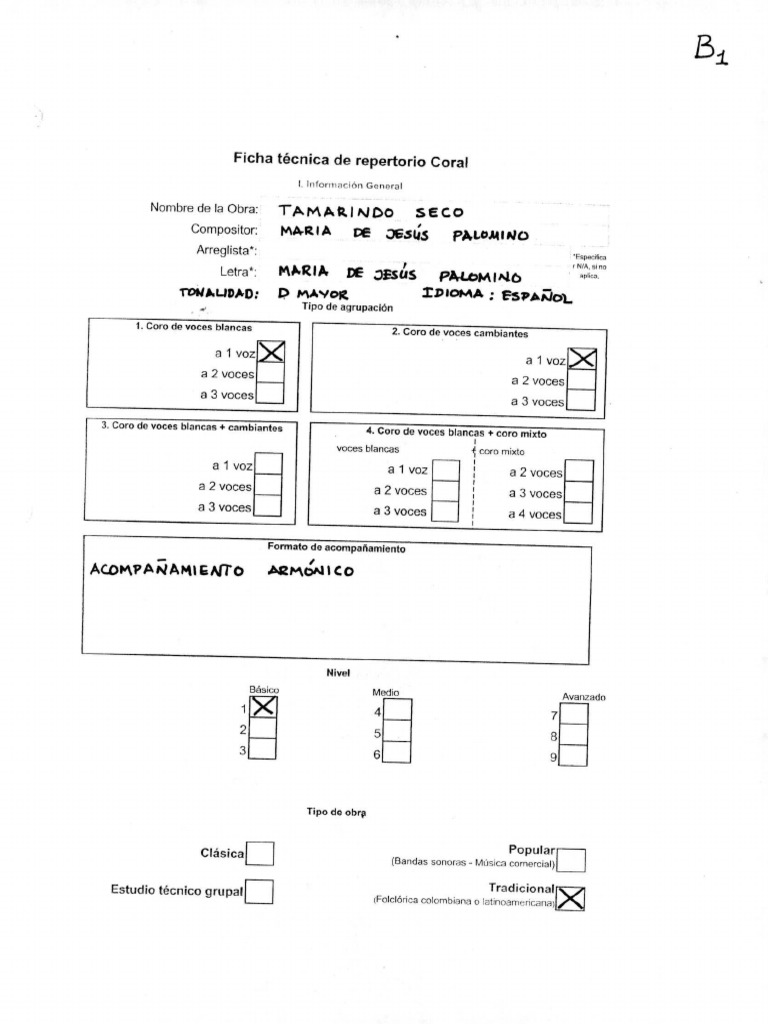 Coro - Repertorio Común | PDF