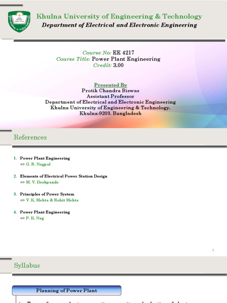 Power Plant Engineering PDF | PDF | Electrical Substation | Power Station