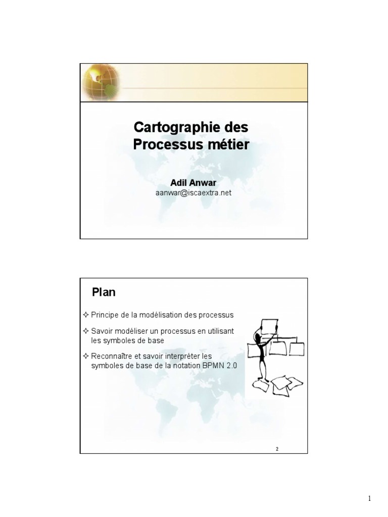 Cartographie des Processus Métier BPMN | PDF | Gestion de processus ...