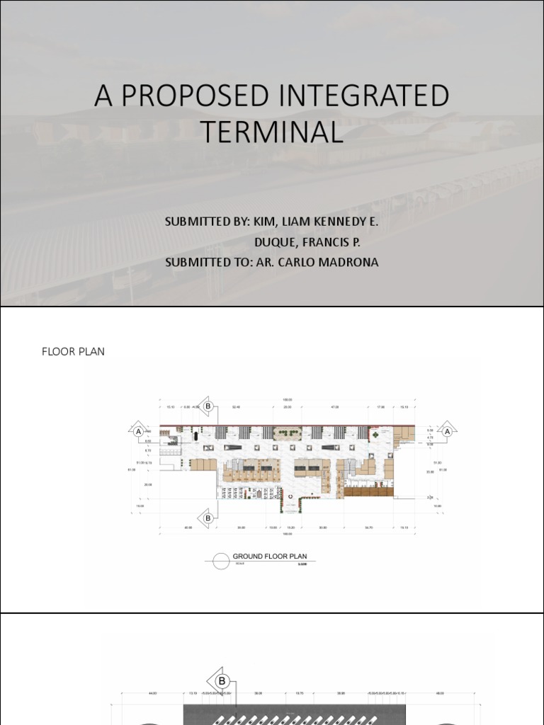 Proposed Integrated Terminal Design | PDF | Art