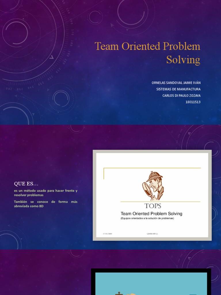 Team Oriented Problem Solving | PDF