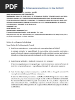 Modelo de Devolutiva | PDF