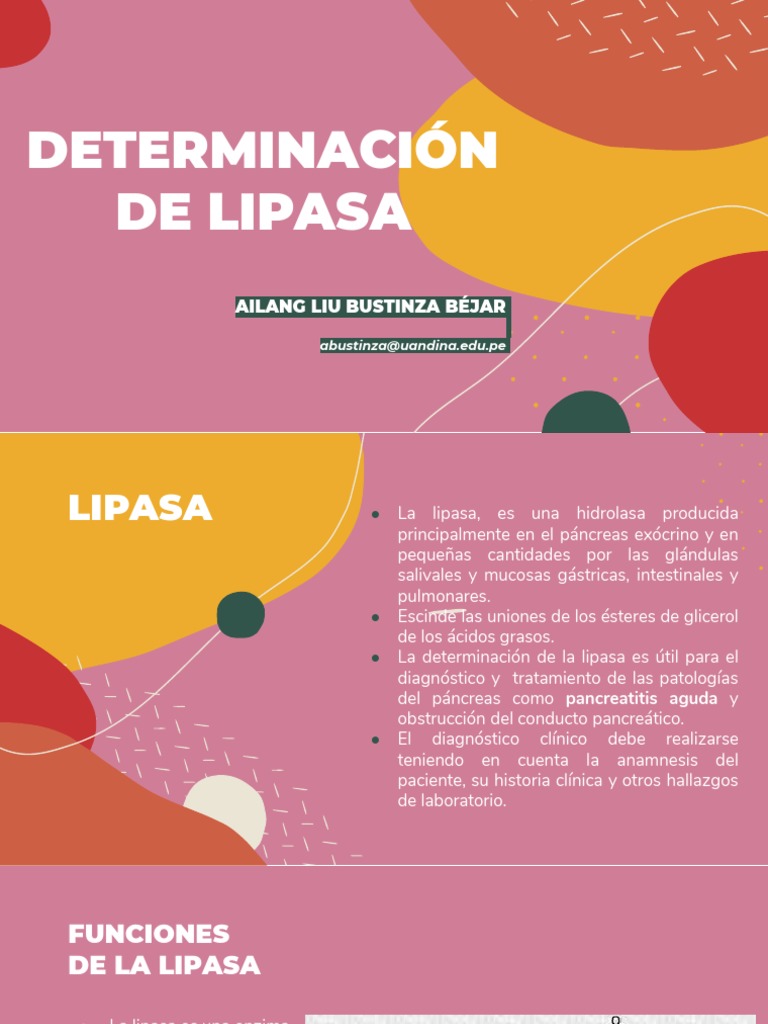 Lipasa | PDF