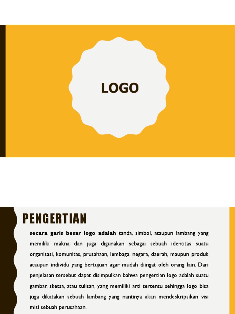 Pengertian dan Jenis-Jenis Logo | PDF | Karier & Perkembangan