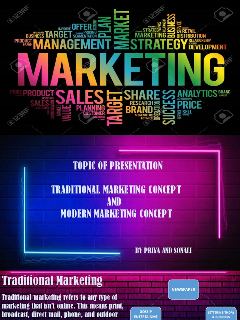 Traditional and Modern Marketing | PDF | Marketing | Target Audience