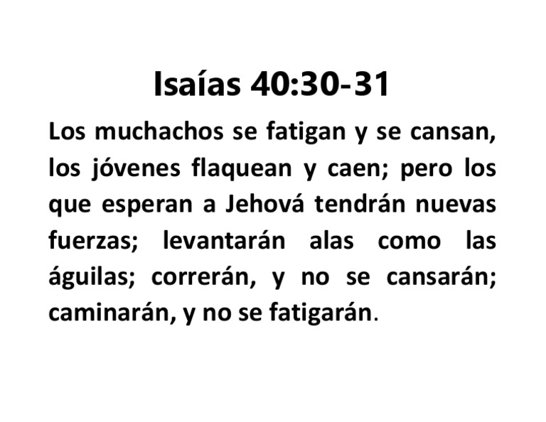 Isaías 40 PDF | PDF