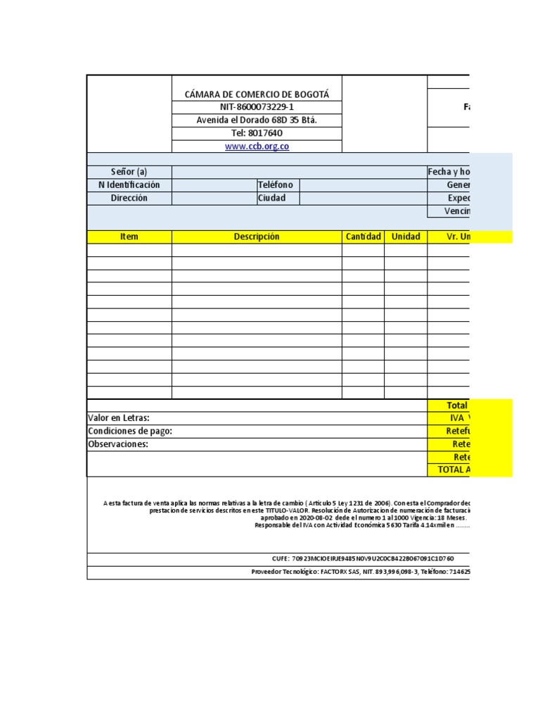 Documentos Contables Cocteles Bareke | PDF | Factura | Economias