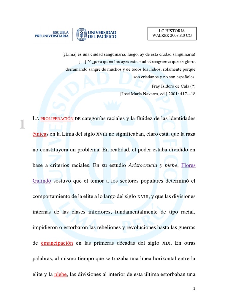 AdL 7 WALKER 2008.8.0 Colonialismo en Ruinas. Lima CG CLASE PDF | PDF ... AdL 7 WALKER 2008.8.0 Colonialismo en Ruinas. Lima CG CLASE PDF | PDF ...