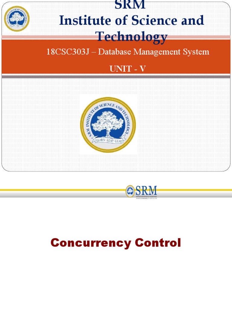 Concurrency Control | PDF | Synchronization | Computer Data