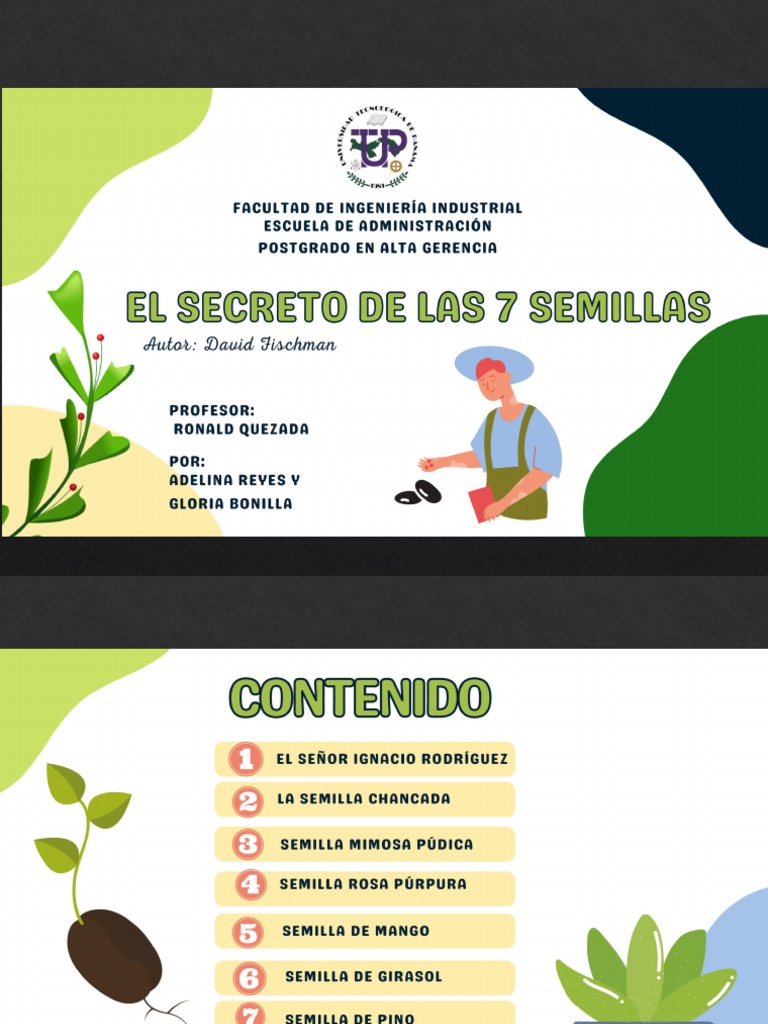 Presentacion El Secretos de las 7 Semillas.pptx | PDF