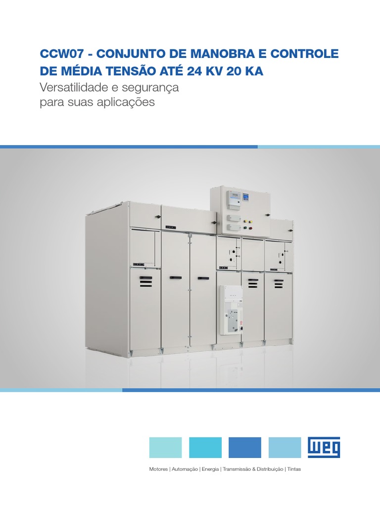 Conjunto de Manobra e Controle de Média Tensão CCW07: Versatilidade e ...