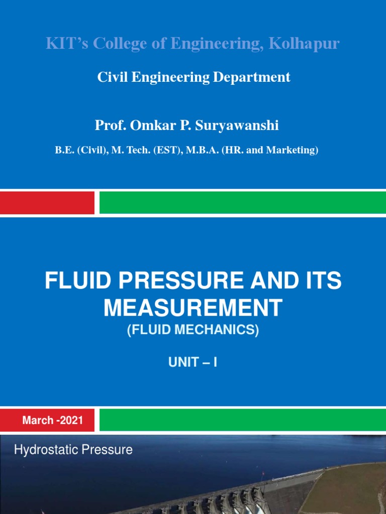 unit-1-fluid-statics-1-pdf-pressure-pressure-measurement