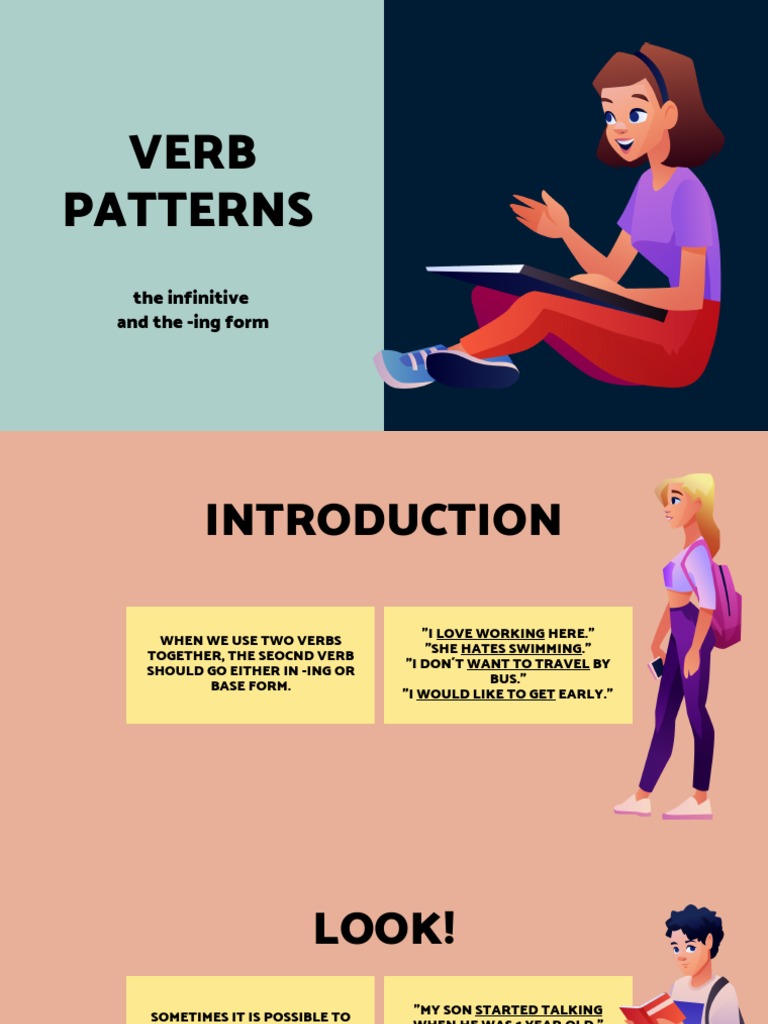 Verb patterns | PDF