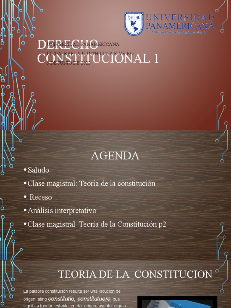 Teoría De La Constitucion Pdf Constitución Estado Política