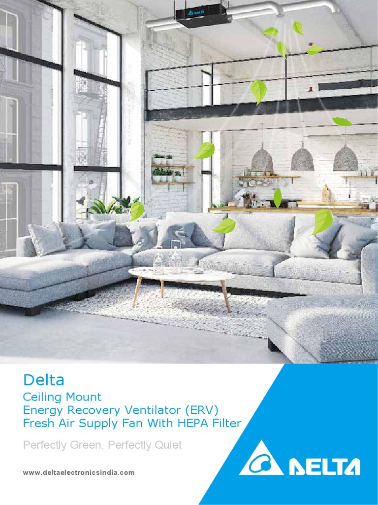 ERV Ceiling Mount | PDF | Duct (Flow) | Applied And Interdisciplinary Physics