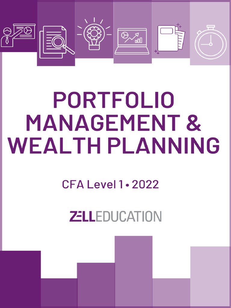 Portfolio Management and Wealth Planning - Cheat Sheet | PDF | Modern ...