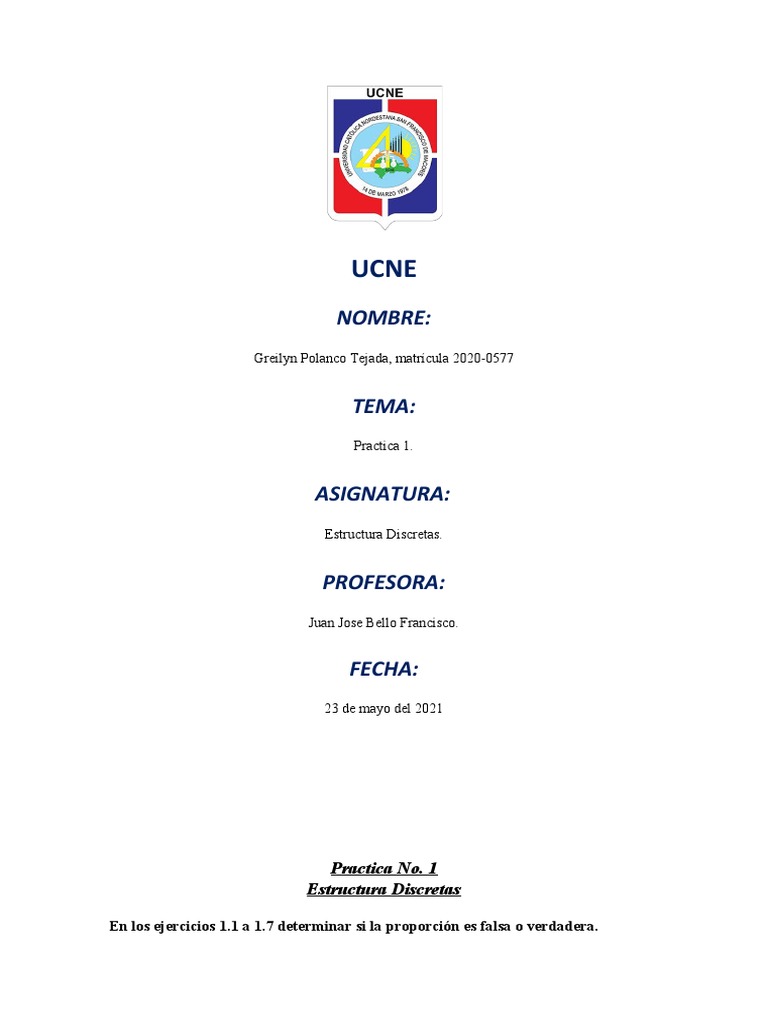 Nombre:: Greilyn Polanco Tejada, Matrícula 2020-0577 | PDF | Matriz (Matemáticas) | Álgebra