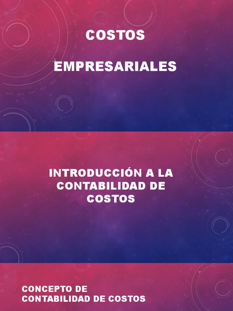 Costos Empresariales | PDF