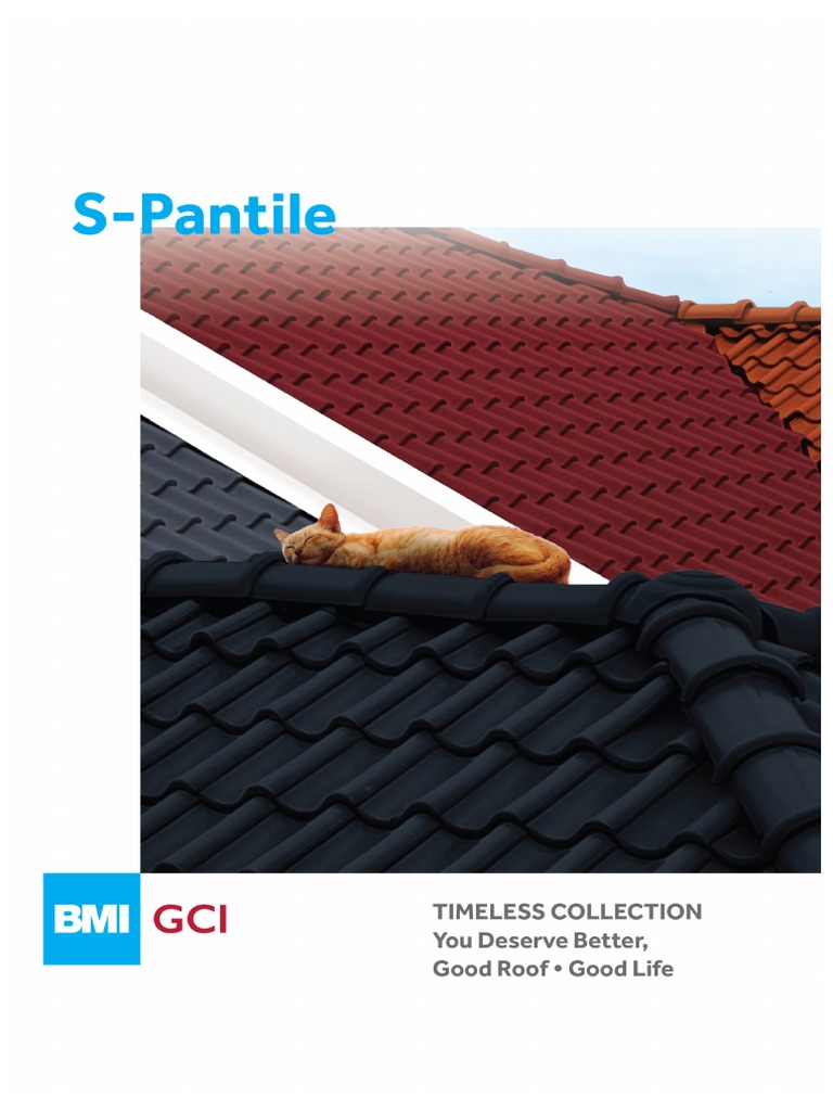 BMI GCI S-Pantile Roof Tiles | PDF