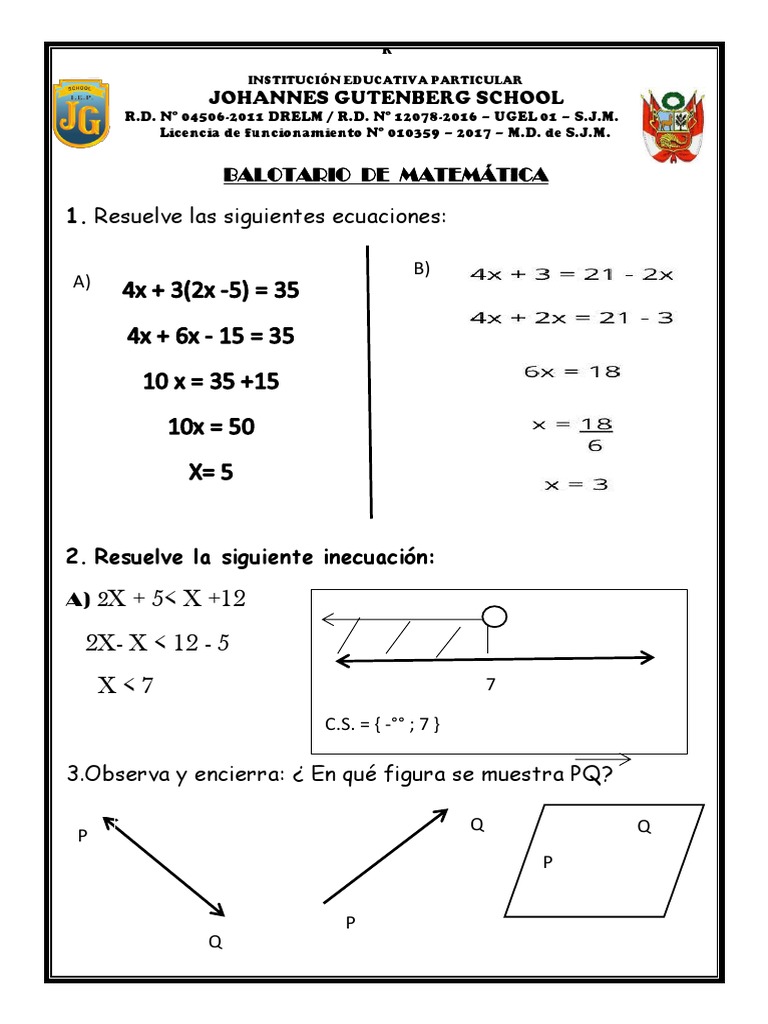 Balotario 2023 6to Grado PDF | PDF Balotario 2023 6to Grado PDF | PDF