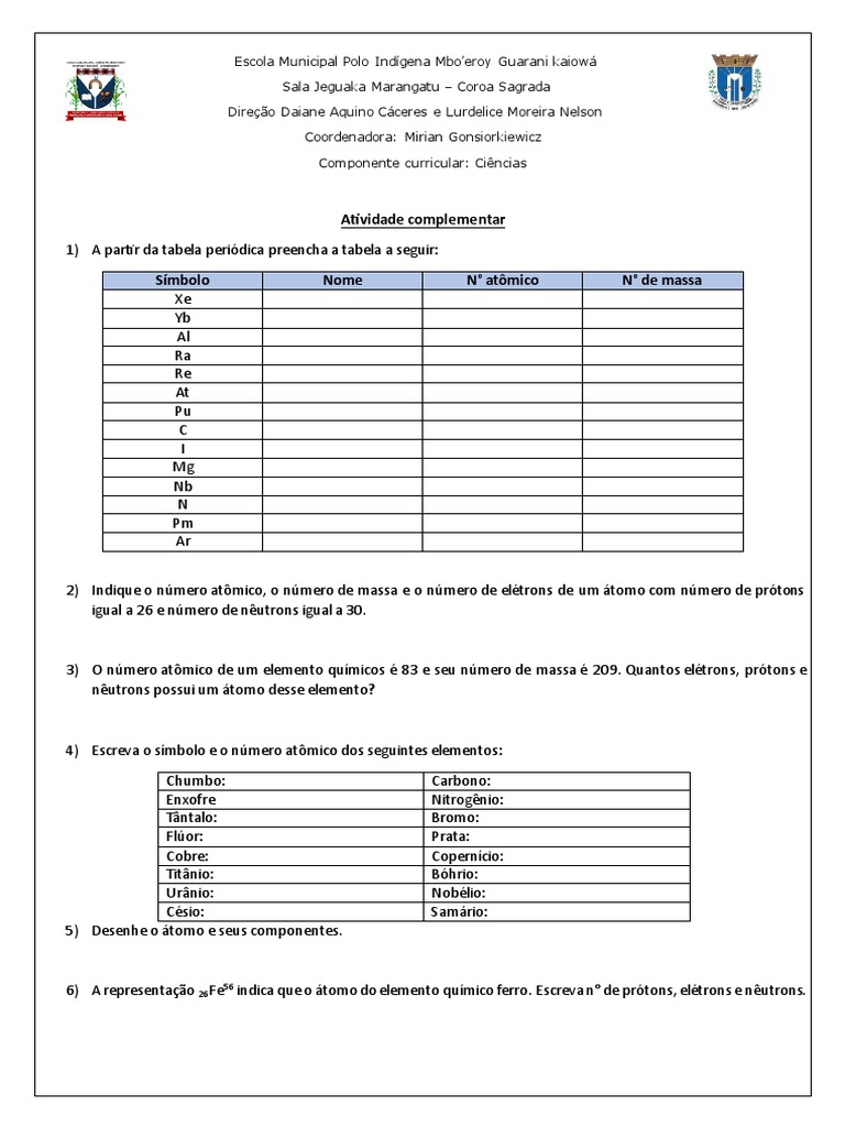Atividade Complementar Semana III 9°ANO | PDF