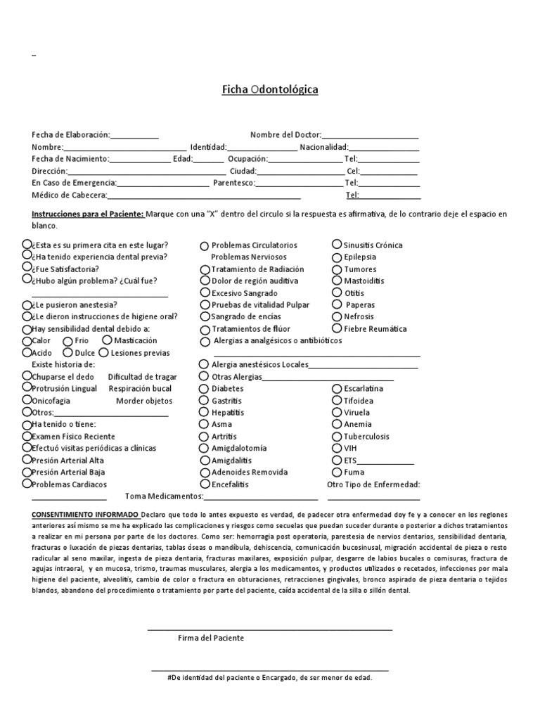 Ficha CLinica 2.docx | PDF | Medicina CLINICA | Especialidades Medicas Ficha CLinica 2.docx | PDF | Medicina CLINICA | Especialidades Medicas