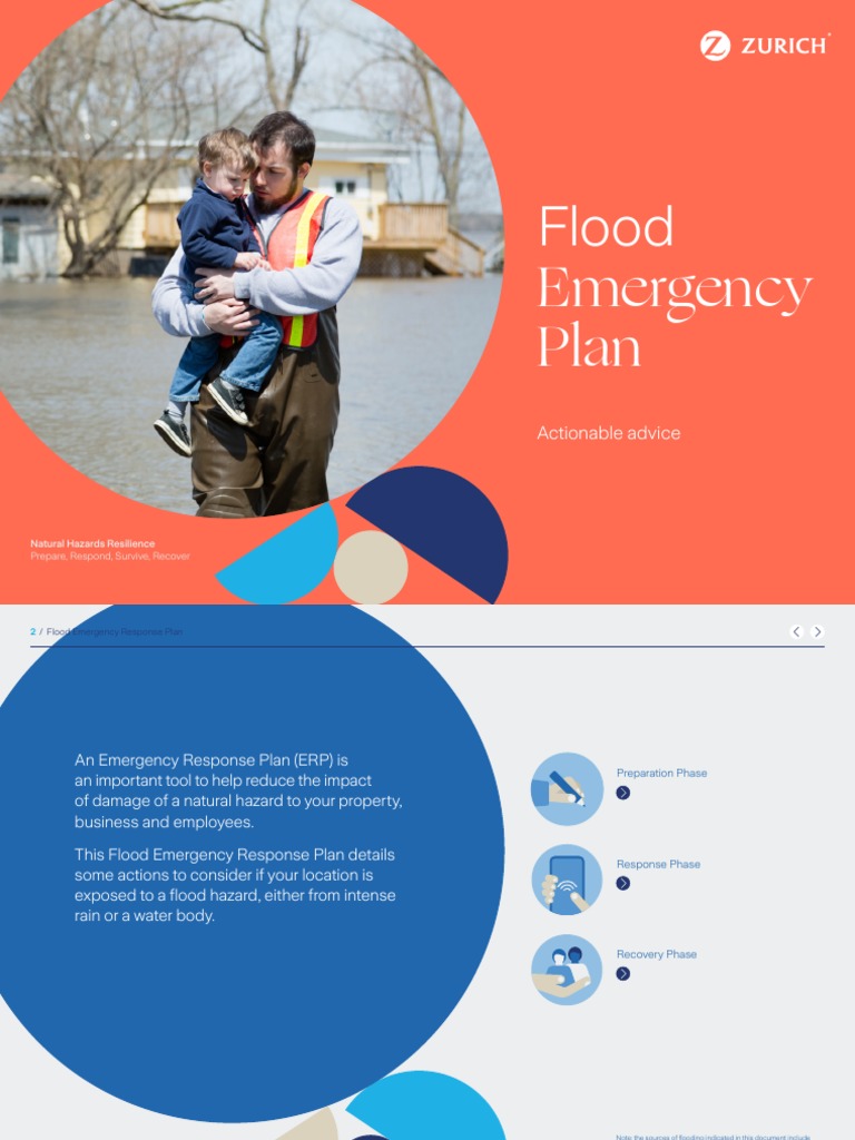 Flood Emergency Response Plan Guide | PDF | Flood | Insurance