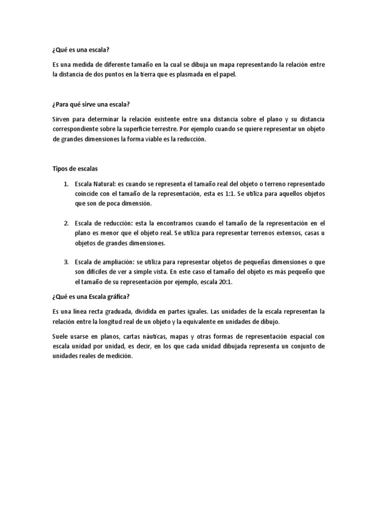 Qué Es Una Escala | PDF