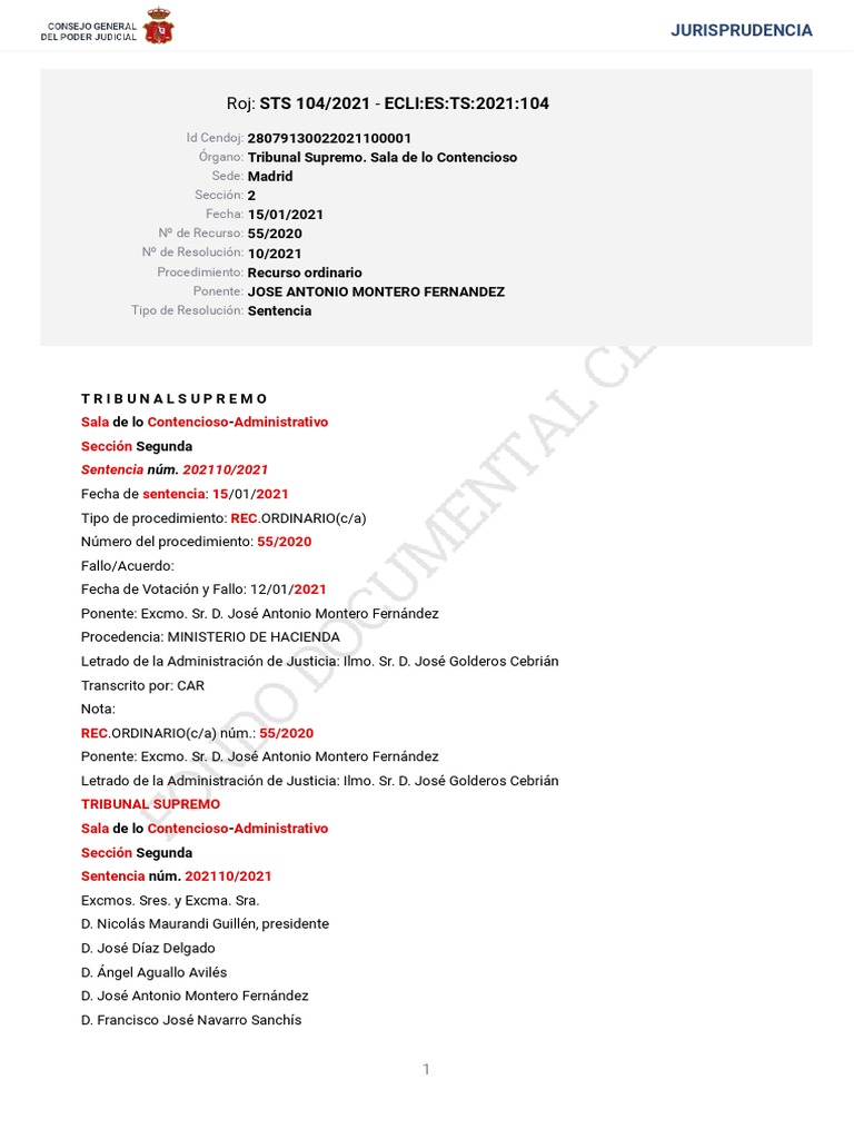 STS 104 2021 | PDF | Reaseguro | Seguro