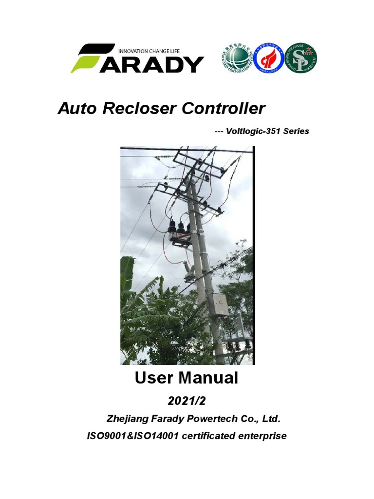 Voltlogic-351 Recloser Controller-210816 PDF | PDF