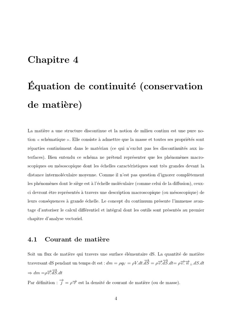 Chapitre4-Mdf App M1erm | PDF | Matière | Physique