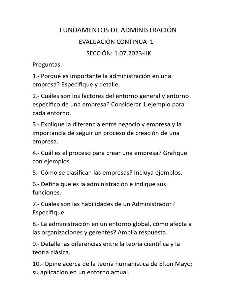 Evaluación Continua 1 | PDF