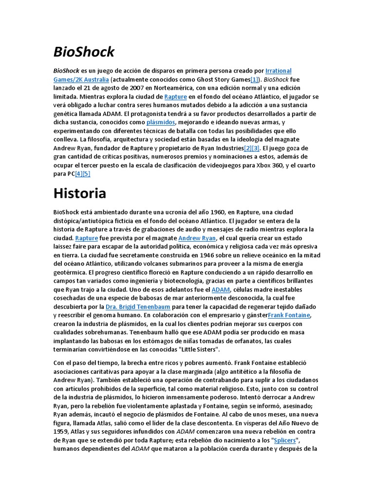 BioShock PDF | PDF