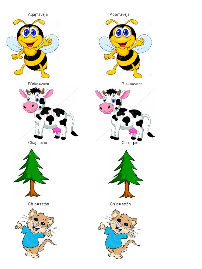 Alfabeto en Achi Imagenes | PDF