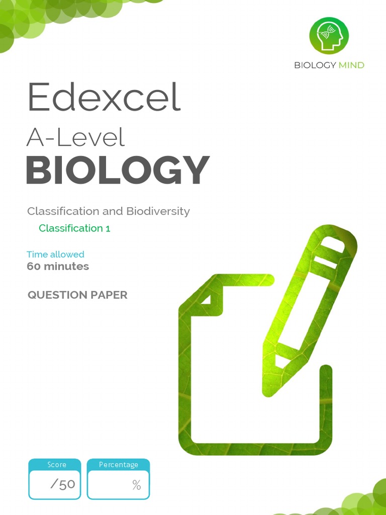 Edexcel: A-Level | PDF | Biology | Life Sciences