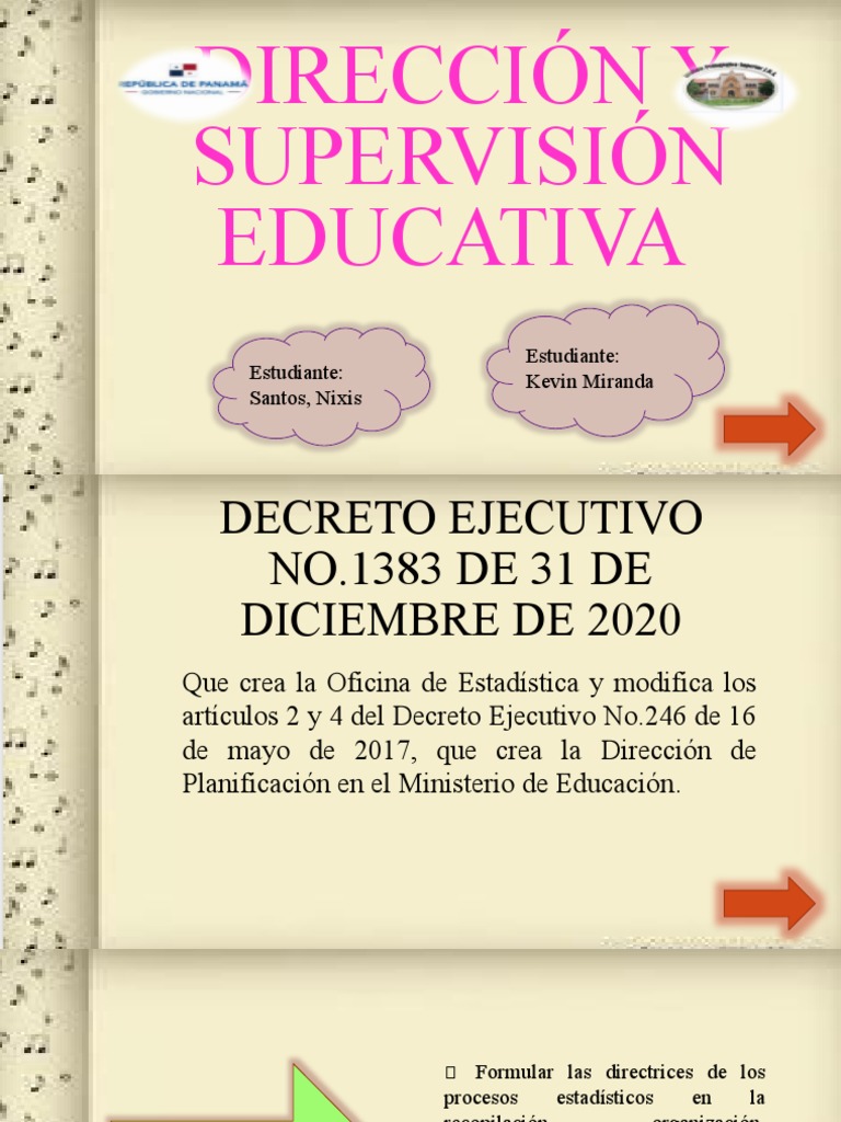 Decreto Ejecutivo 1383 SIDE MEDUCA | PDF | Negocios
