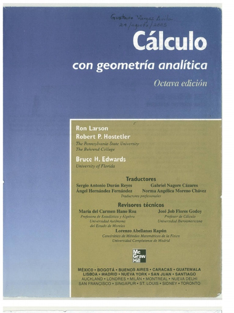 CALCULO I - Larson-1 PDF | PDF