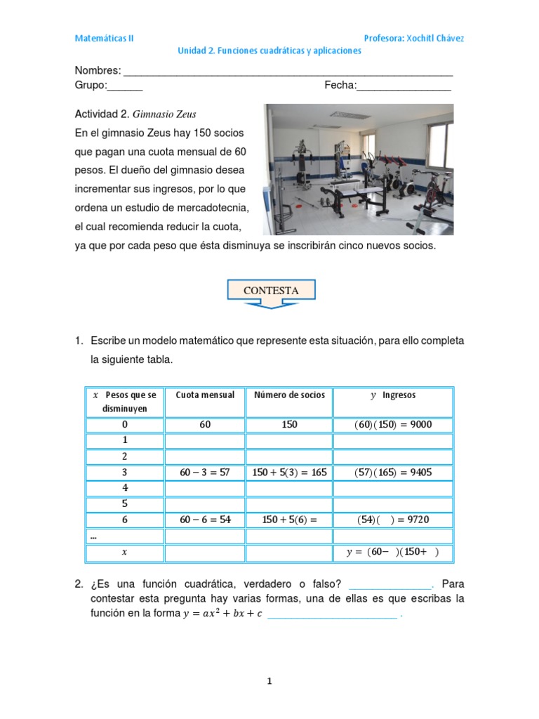A2 Gimnasio Zeus PDF | PDF